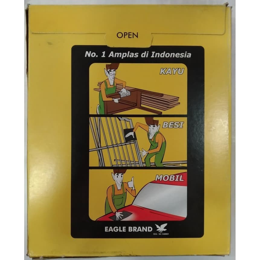 Jual AMPLAS LEMBARAN EAGLE GRIT- 500 (HALUS) | Shopee Indonesia