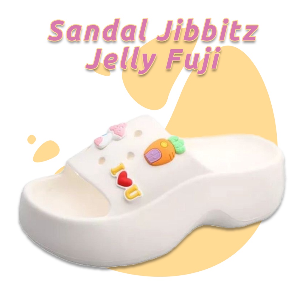 Jual Sandal Sendal Wanita Korean Style Fuji Balance Trend Tebal ...