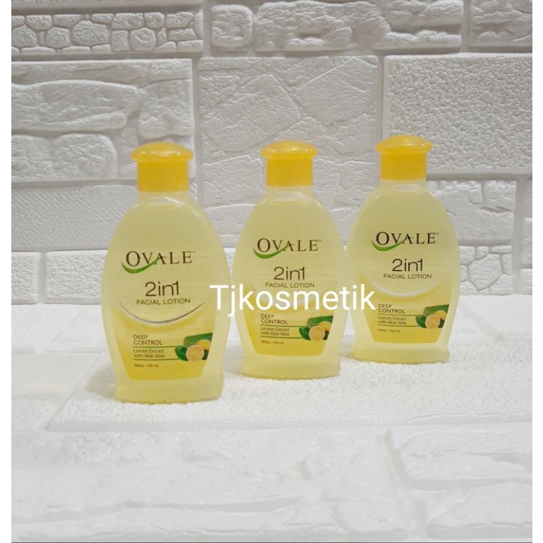 Jual Ovale Facial Lotion Deep Control 100ml | Shopee Indonesia