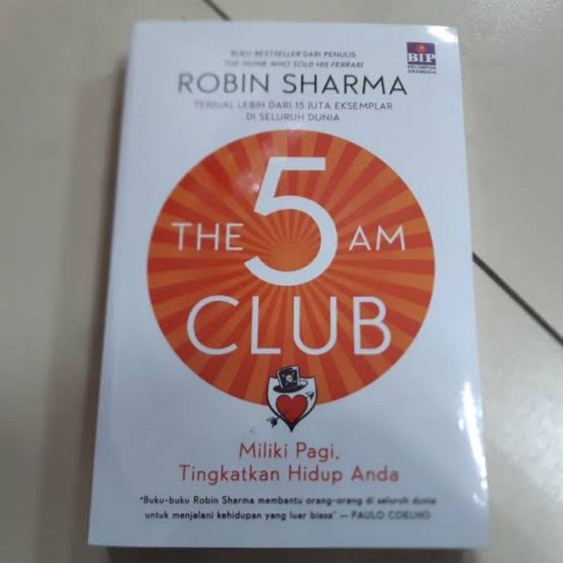 Jual Buku The 5 AM Club - Robin Sharma | Shopee Indonesia
