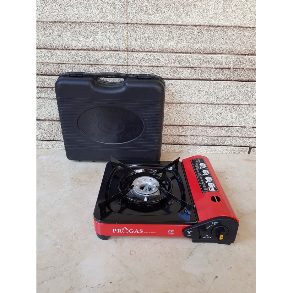 Jual KOMPOR 1 TUNGKU PORTABLE GAS STOVE PROGAS SNI - PTBGAS | Shopee ...