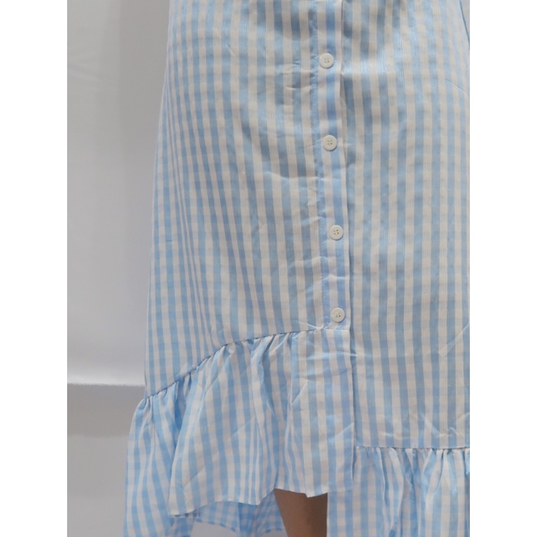 Jual Rok Kotak-Kotak Model Rampel (Bergelombang) | Shopee Indonesia