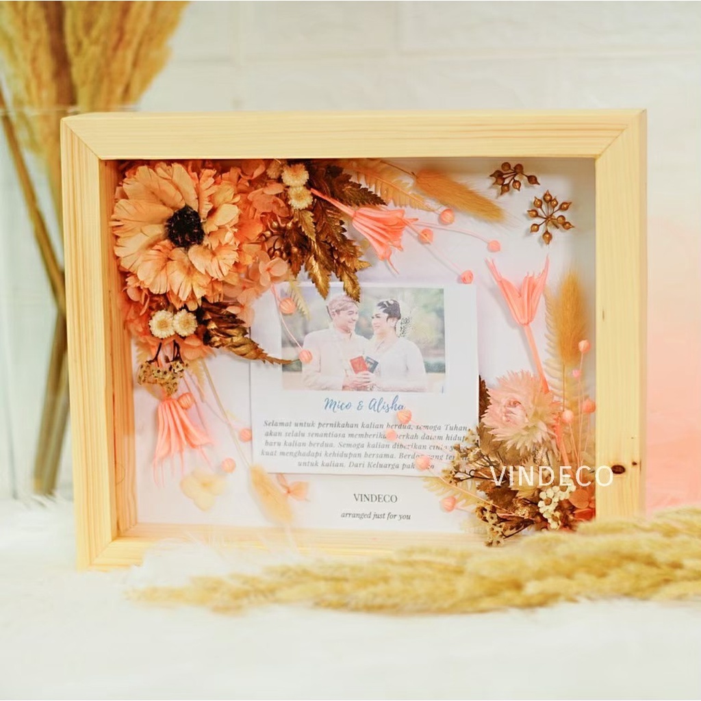 Jual Frame Standar 3D Vindeco Creative / Bingkai Foto 3D Kece ...