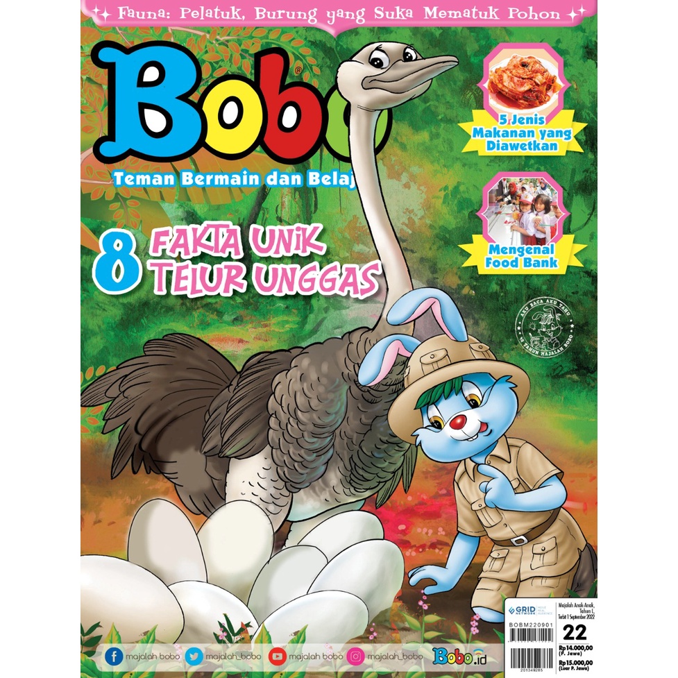 Jual Majalah Anak Bobo Terbaru Edisi September 2022 | Shopee Indonesia