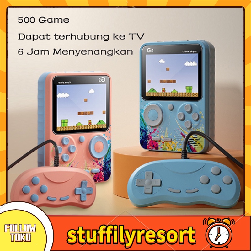 Jual COD/Portable Game Player/Classic 500 Games Gameboy G5 nitendo ...
