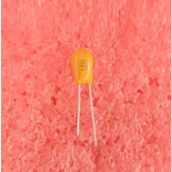 Jual Capacitor Kapasitor Tantalum 35V 10uF | Shopee Indonesia