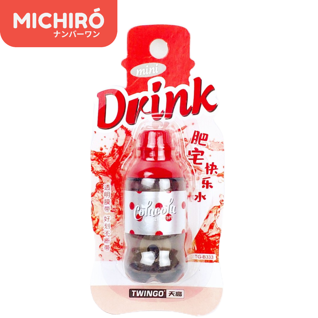Jual Michiro Pita Tipe-X Imut Dengan Bentuk Botol Minuman Mini Drink ...