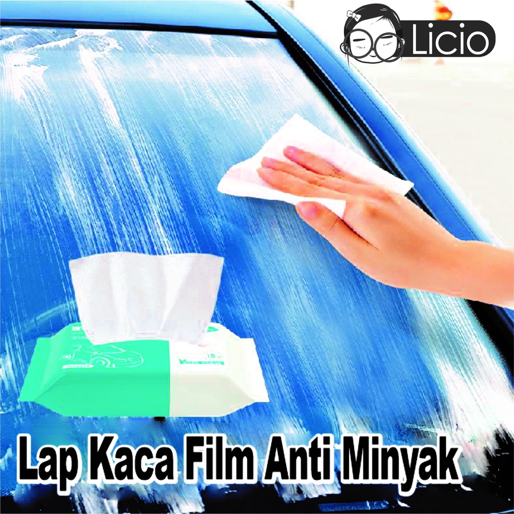 Jual Tissue Basah Lap Kaca Mobil Anti Minyak | Shopee Indonesia