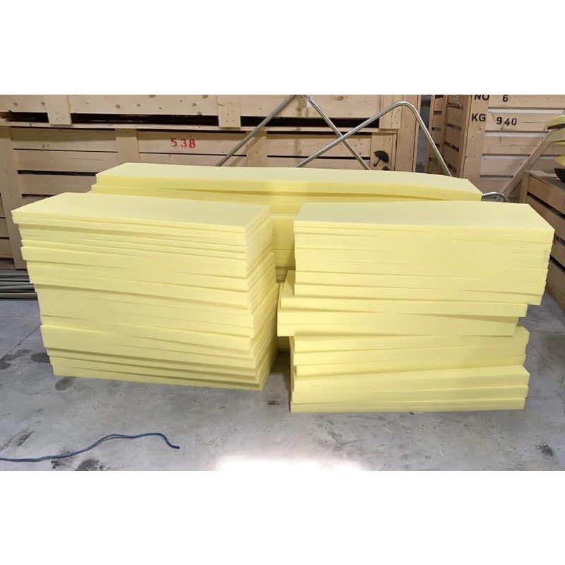Jual Busa Lembaran 100x50x1 cm PU Foam Sponge Spon Density 25/27/30/32 ...
