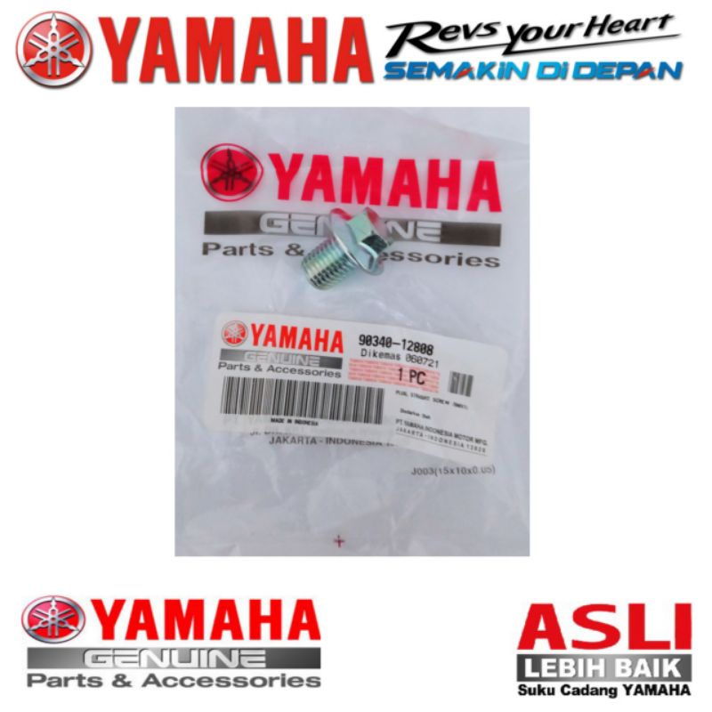 Jual BAUT PEMBUANGAN OLI BAWAH SCORPIO Z, NOUVO, MIO, SOUL GT / BAUT ...