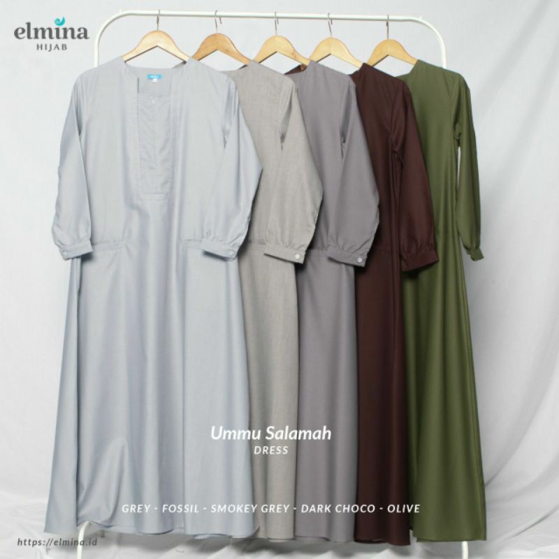 Jual GAMIS/DRESS BUSUI SYARI UMMU SALAMAH BAHAN TOYOBO BY ELMINA ...