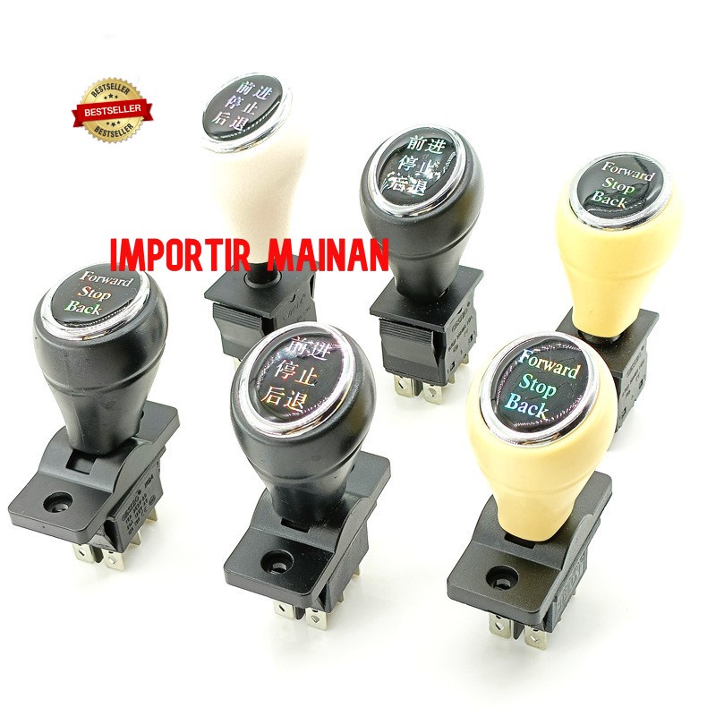 Jual tuas persneling mobil aki anak maju stop mundur 6V 12V part mobil ...