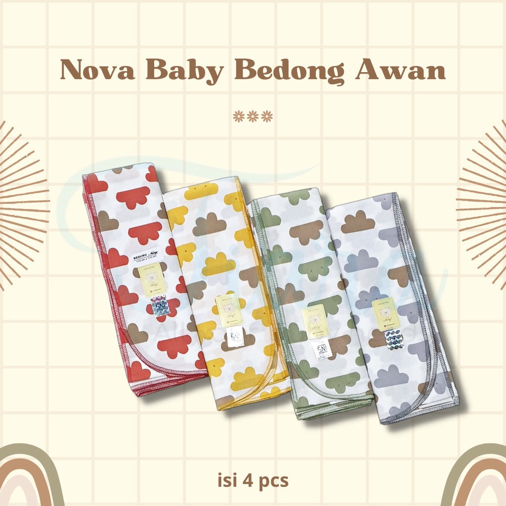 Jual Nary Baby Bedong isi 4pcs/Bedong Bayi | Shopee Indonesia