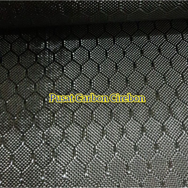 Jual Serat Bahan Carbon/Karbon Kevlar Hexagonal 3K 240Gsm | Shopee ...