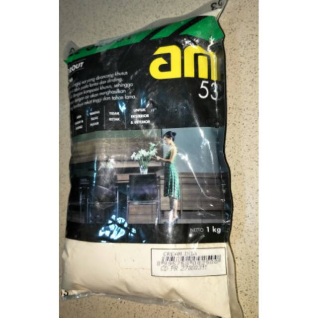 Jual semen nad nad nat krem AM 53 cream ixia granit ubin keramik tahan ...