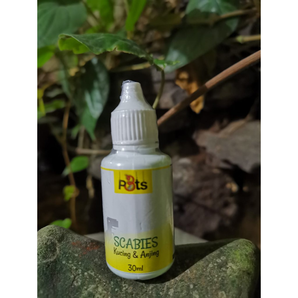 Jual SCABIES by P3ts Obat Sakit Kulit Jamur Scabies 30ml - Obat Hewan ...
