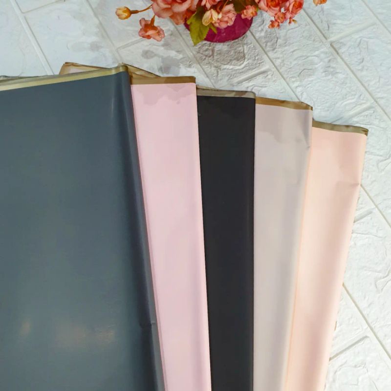 Jual kertas bucket / bouquet / wrapping paper cellophane | Shopee Indonesia