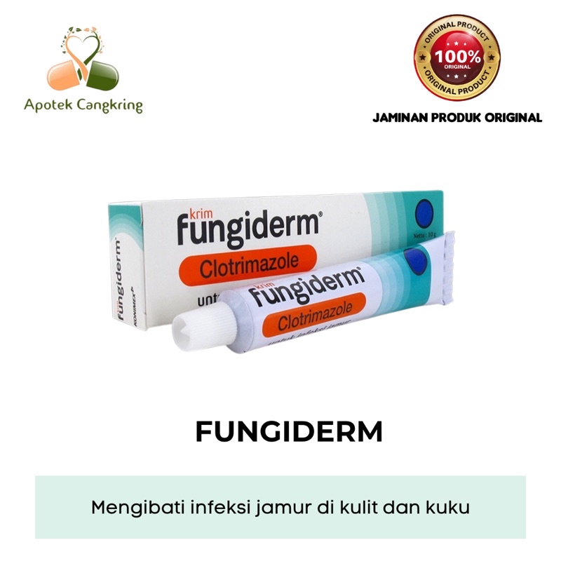 Jual FUNGIDERM SALEP KULIT JAMUR || PANU KADAS KURAP KUDIS GATAL ...