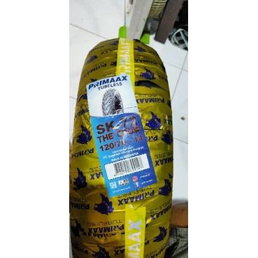 Jual Primax sk72 120/70 14" & 100/80 14" Ban motor tubles buat motor ...