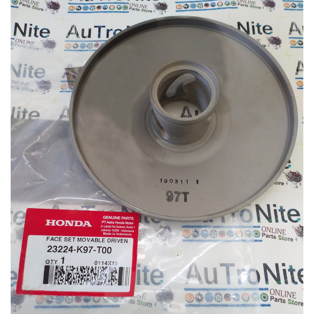 Jual Pulley Belakang Face Set Movable Driven 23224-K97-T00 Original ...