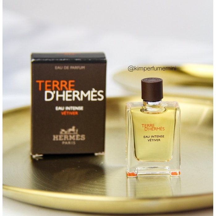 Jual Mini Parfum HMS - Terre Eau Intense Vetiver | Shopee Indonesia