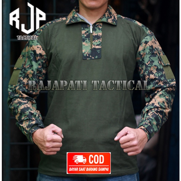 Jual Baju Tactical / Baju BDU Combat / BDU MARPAT | Shopee Indonesia