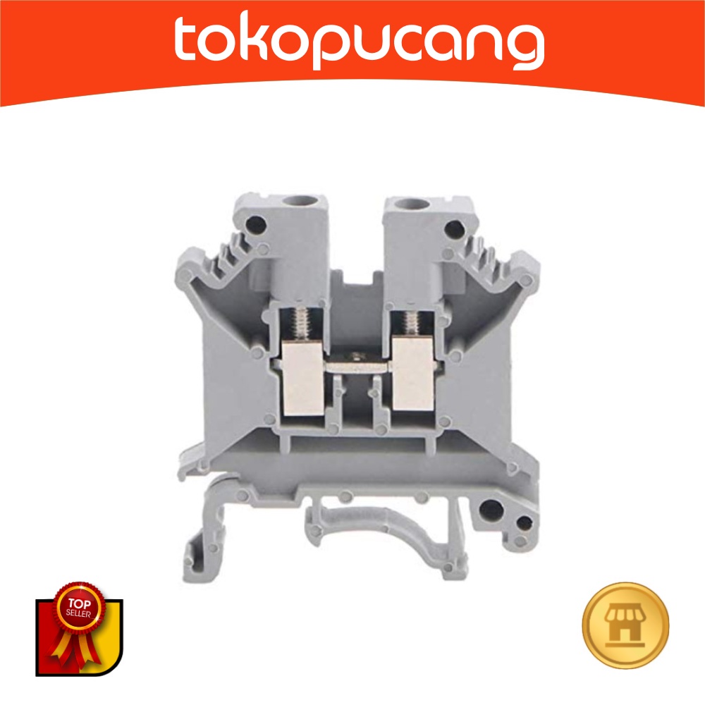 Jual Terminal Block Din Rail 800V UK5N Terminal Block UK-5N DIN Rail Screw | Shopee Indonesia