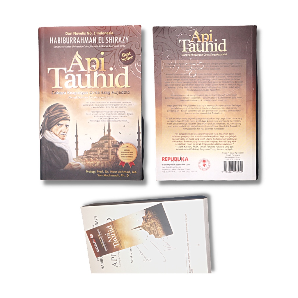 Jual Buku Api Tauhid + tanda tangan (Preloved / Buku Bekas) (Original ...