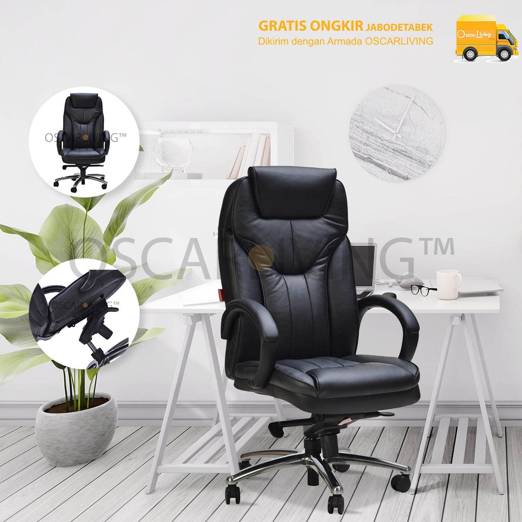 Jual Chairman Kursi Kantor PC 9610 A Kursi Direktur Kursi Kerja Pimpinan Office Chair [Khusus ...