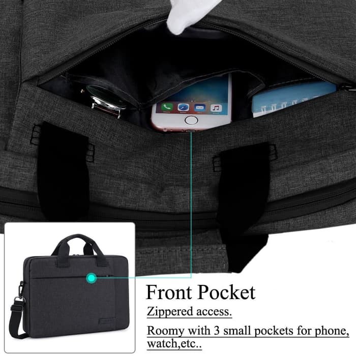 Jual Tas Laptop Selempang Brinch Fabric Massenger Bag 13 Inch Shopee