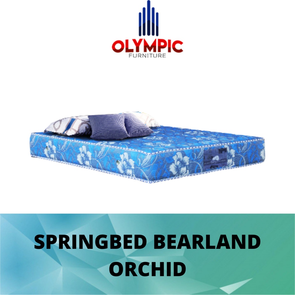 Jual MATRAS springbed kasur spring bed olympic bearland orchid (matras ...