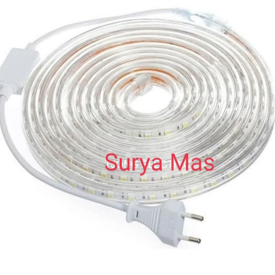 Jual Lampu Led Selang 5050 5 Meter Socket Lampu Strip 5m Hias Plafon ...