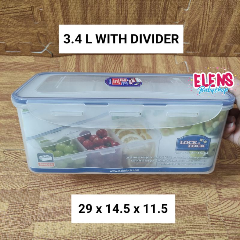 Jual Lock & Lock container makanan kotak makan wadah plastik anti ...