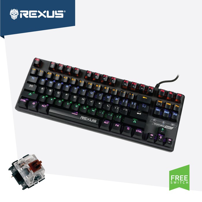 Jual Rexus Keyboard Gaming Mechanical Legionare MX5.1 TKL ORIGINAL ...