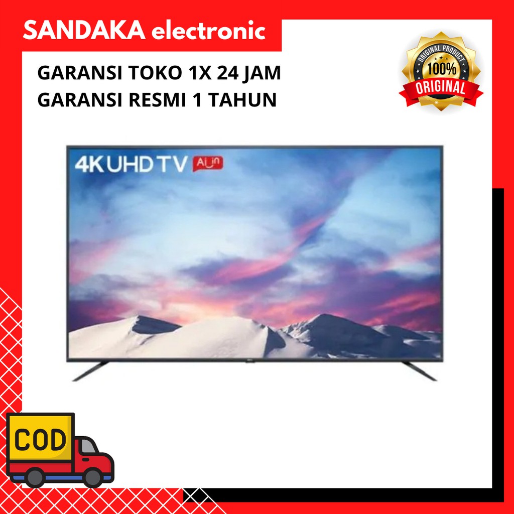 Jual LED TV TCL 50 Inch 50P8M 4K UHD Google Android TV | Shopee Indonesia
