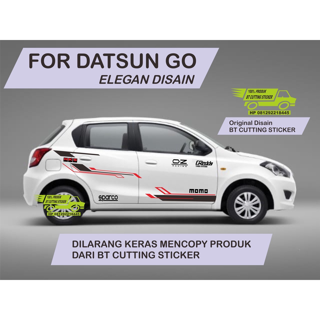 Jual sticker mobil datsun go stiker mobil datsun stiker list mobil ...