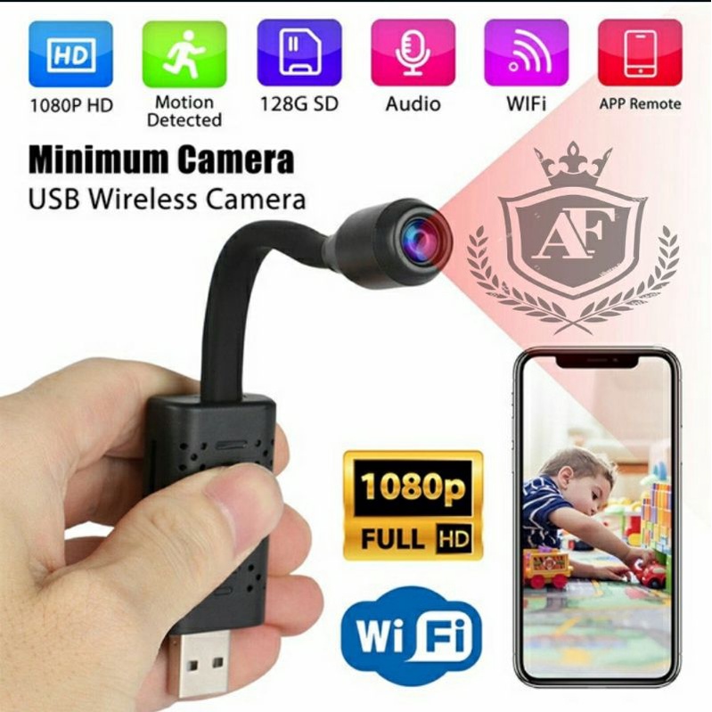 Jual Smart Mini Camera Wifi Usb Ip Camera 8MP - Spy Camera USB Flexible ...
