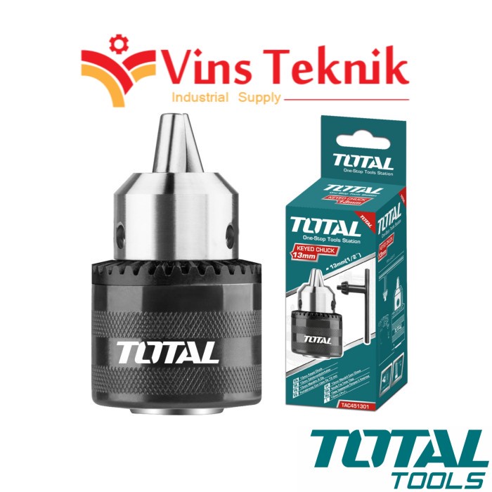 Jual kepala bor 13mm chuck 13 mm drill chuck TOTAL | Shopee Indonesia