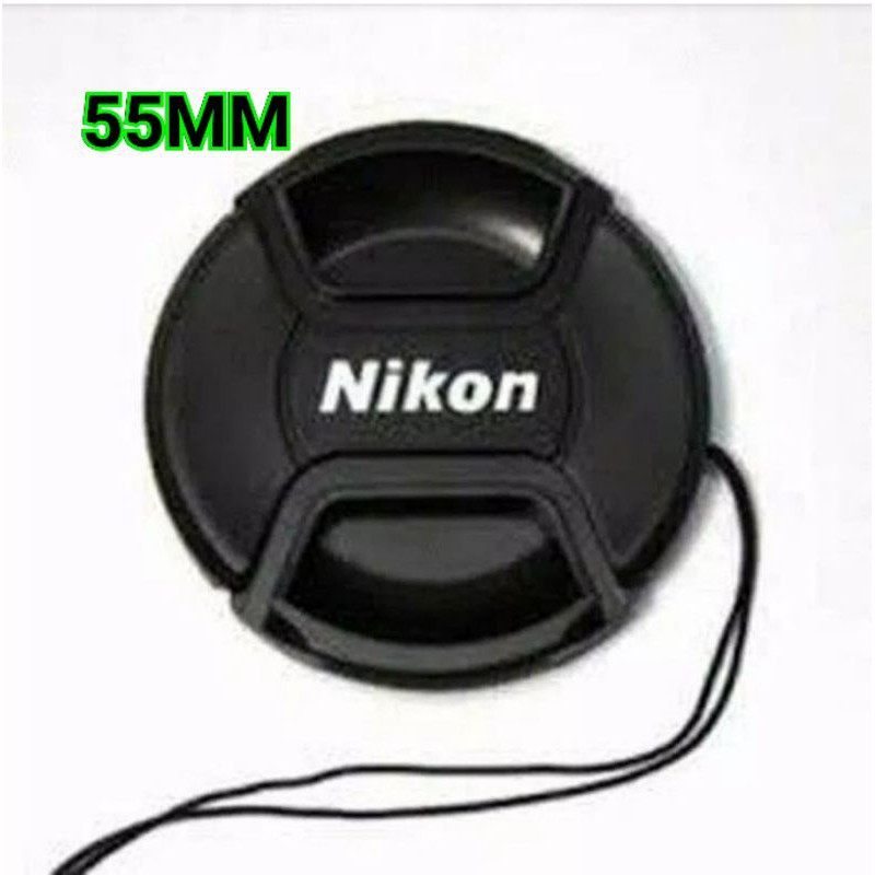 Jual LENS CAP NIKON 55MM / TUTUP LENSA NIKON 55MM / LENS CAP 55MM ...