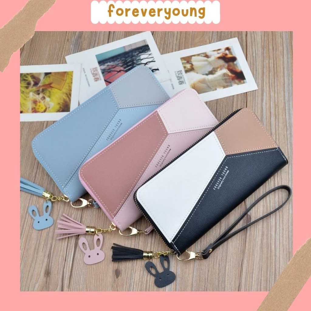 Jual ( Fy COD Dompet Import dompet wanita Panjang dompet wanita import real pic dompet murah ...