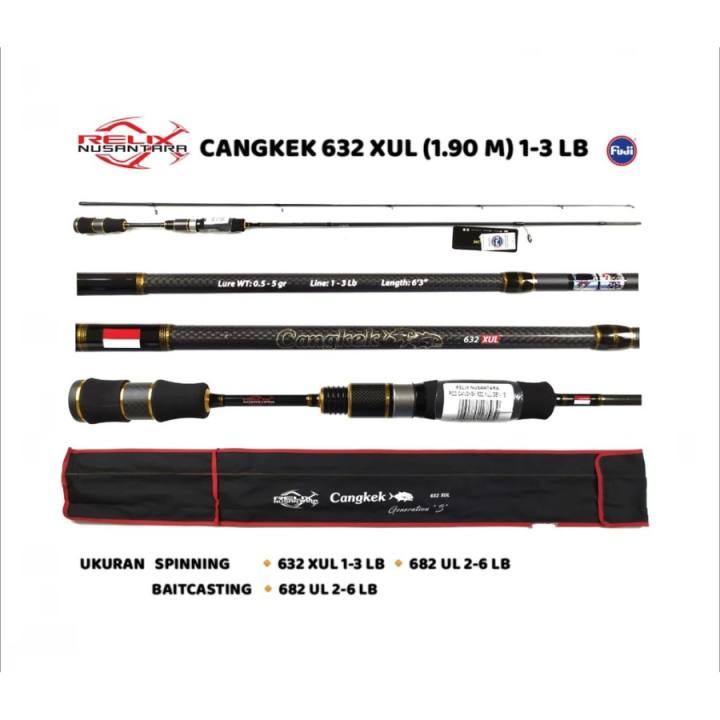 Jual JORAN RELIX NUSANTARA CANGKEK 632 XUL GEN S ( 1-3LB) | Shopee Indonesia