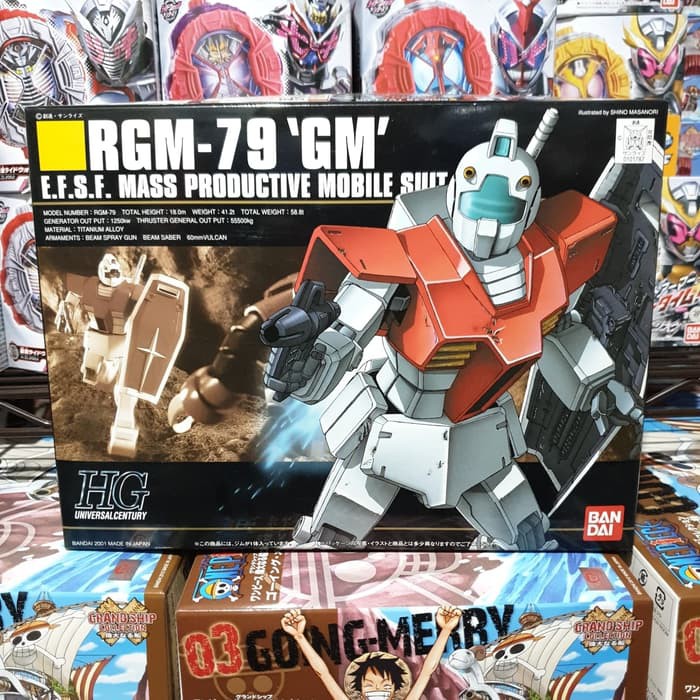 Jual HGUC RGM-79 GM Bandai gundam jim zaku | Shopee Indonesia