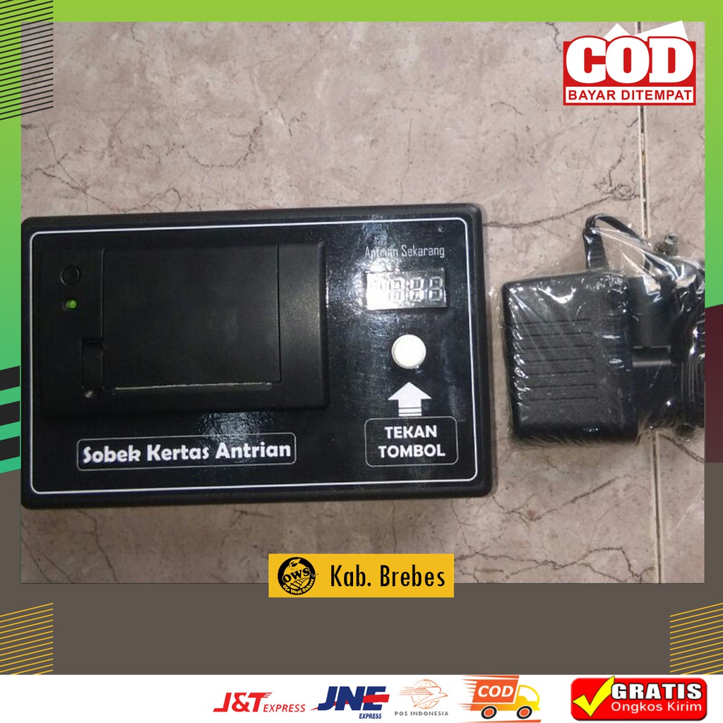 Jual Printer Antrian 1 tombol Display 7 segment | Shopee Indonesia