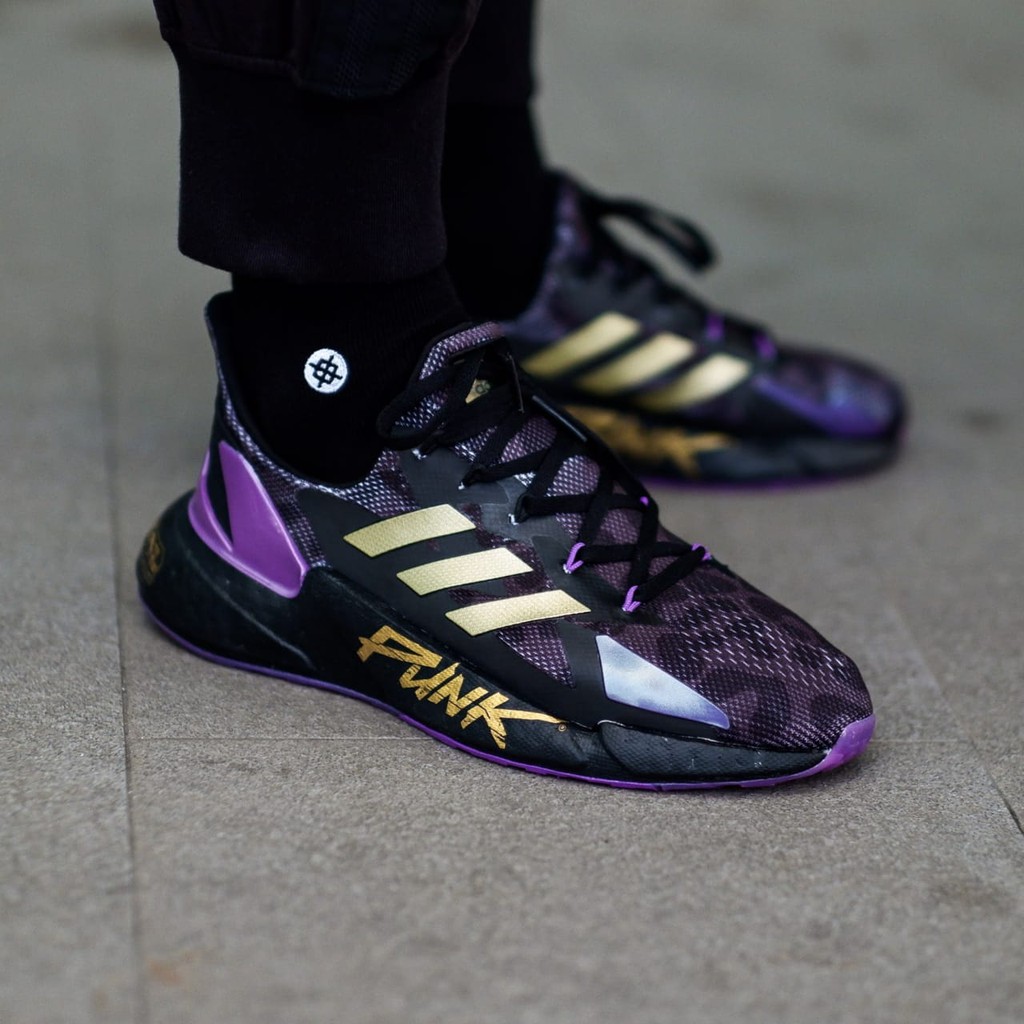 Jual ADIDAS X9000L4 BOOST X CYBER PUNK CORE BLACK METALLIC PURPLE ...
