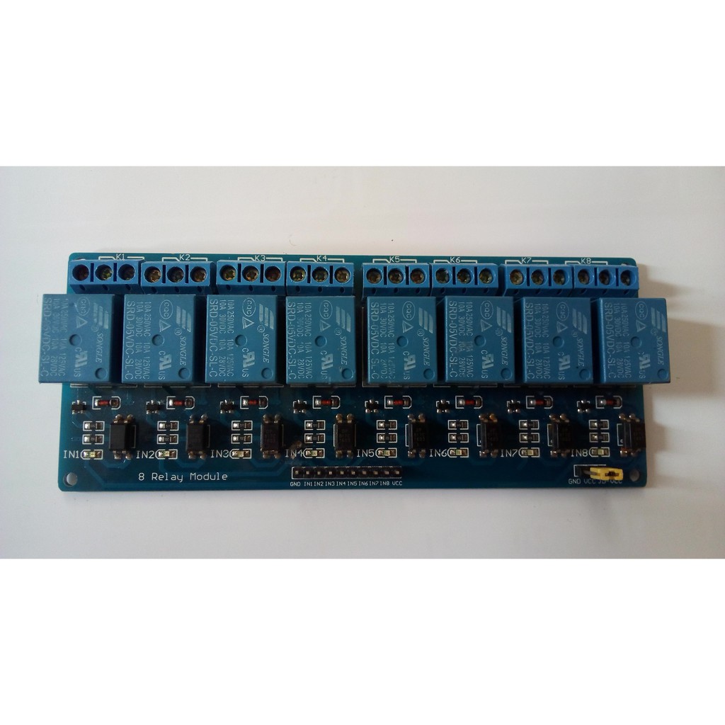 Jual Relay Module 8 Channel 5V | Shopee Indonesia
