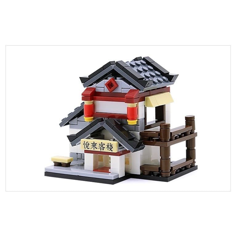 Jual Tavern Architecture - Building Block Puzzle Brick Mainan Balok ...