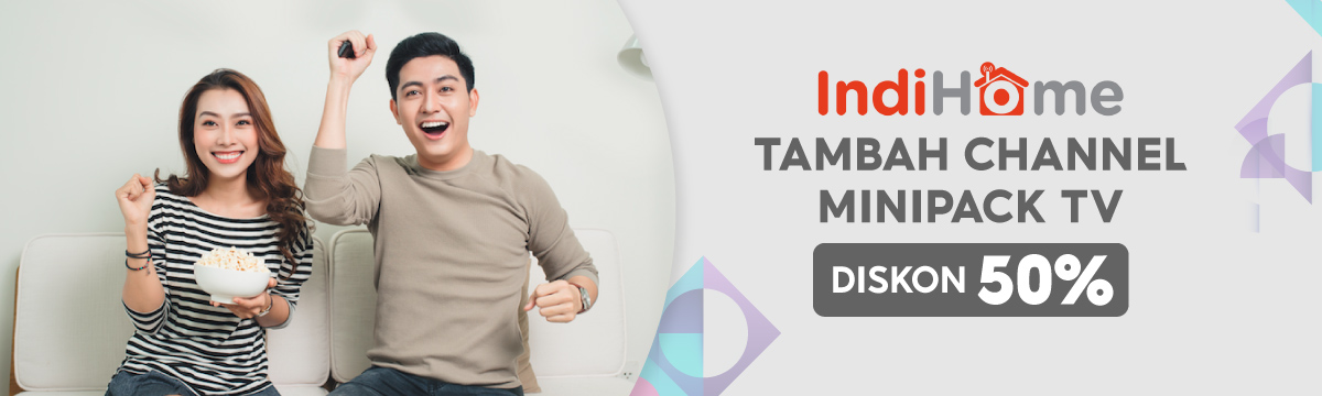 Indihome Minipack Cashback Diskon 50%