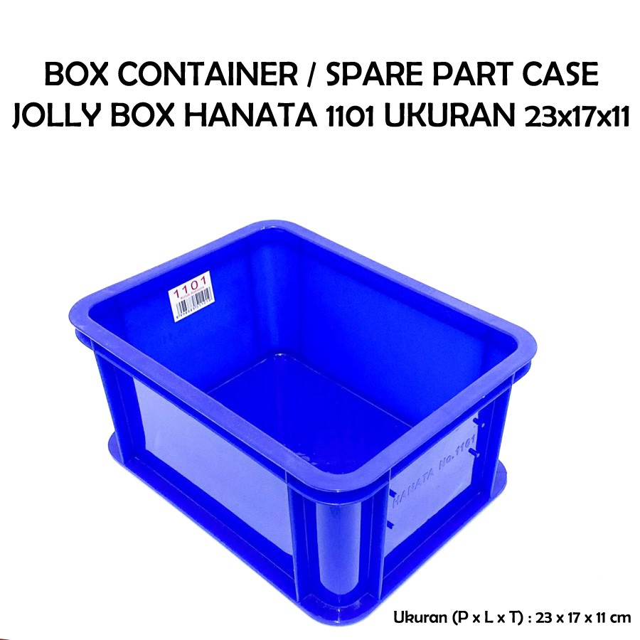 Jual BOX CONTAINER / SPARE PART CASE JOLLY BOX HANATA 1101 UKURAN ...