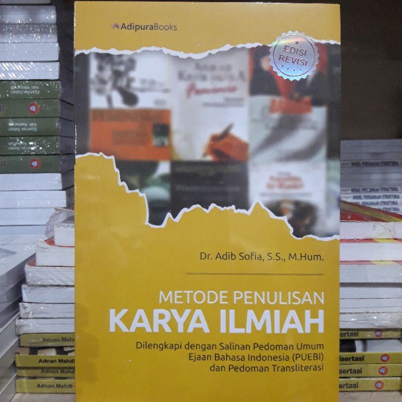 Jual ORIGINAL!! BUKU METODE PENULISAN KARYA ILMIAH Adib Sofia | Shopee ...