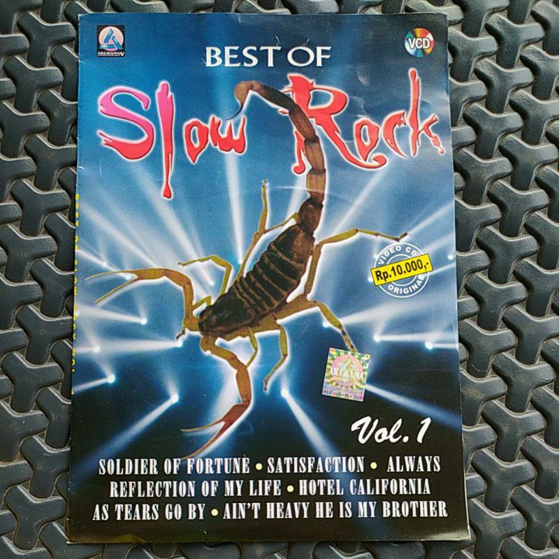 Jual KASET VCD DVD BEST OF SLOW ROCK VOL 1 | Shopee Indonesia